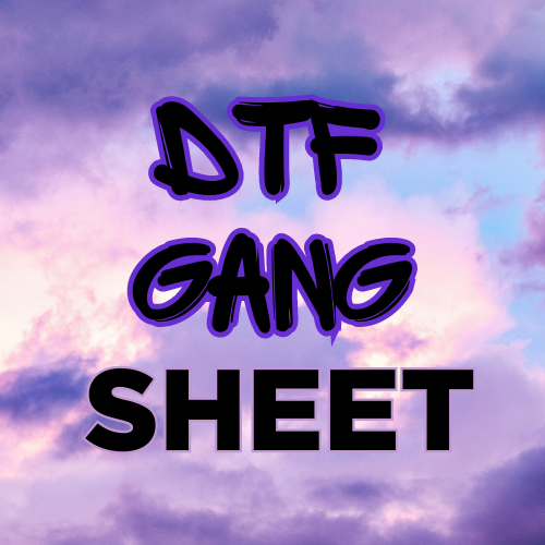 22X128 GANG SHEET – Purple Skin DTF Transfers